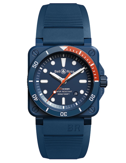 Reloj Bell & Ross para hombre BR0392-D-TR-CE/SRB 1