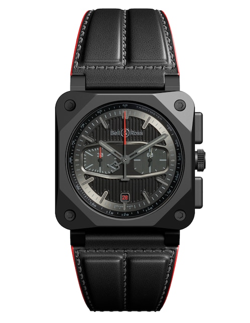 Reloj Bell & Ross BR-03 Chrono Blacktrack para hombre BR0394-BTR-CE/S 1
