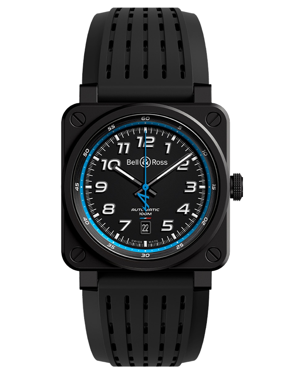 Reloj De Hombre Bell Rose De Color Negro BR 03 Phantom